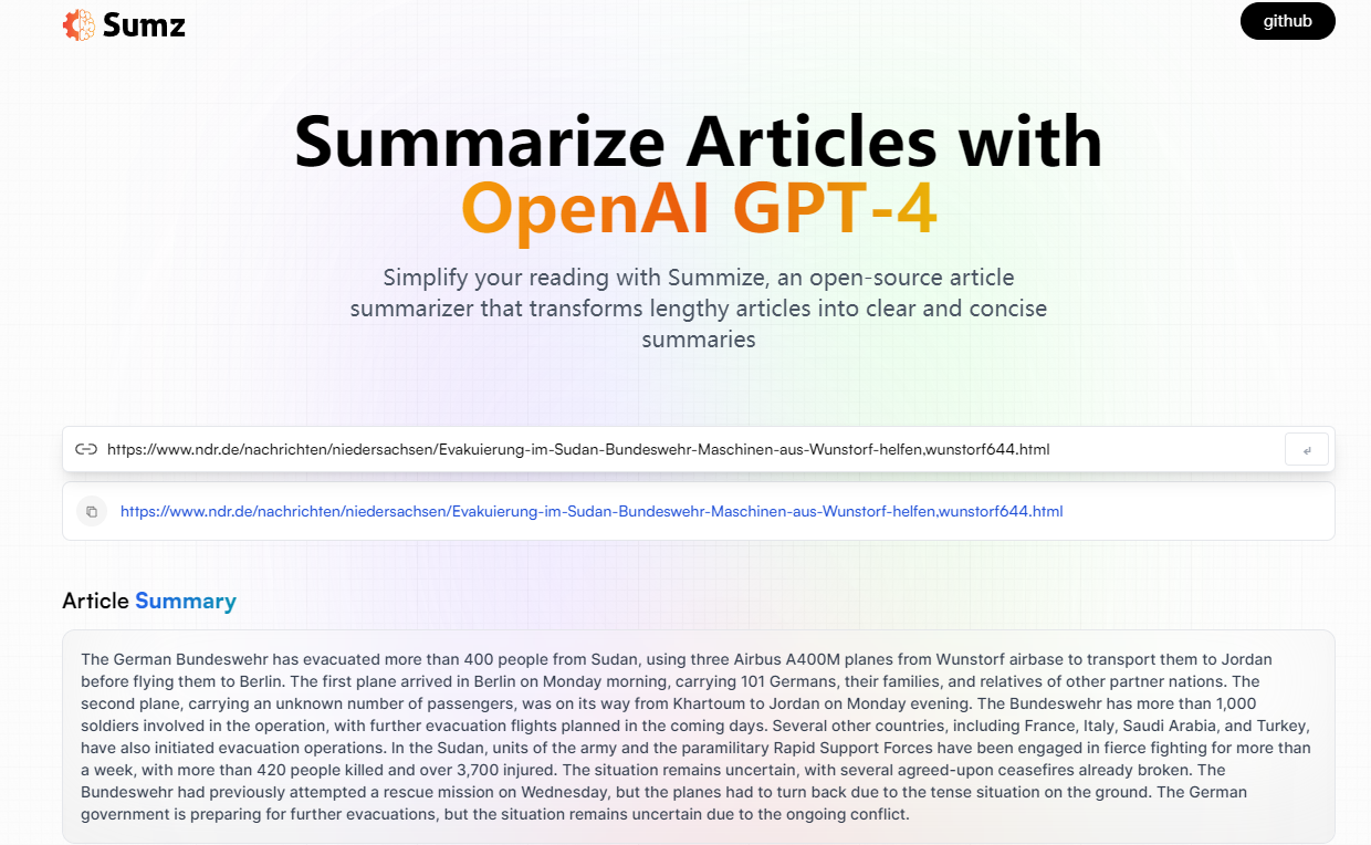 GitHub - KillerWS/AI_summarizer