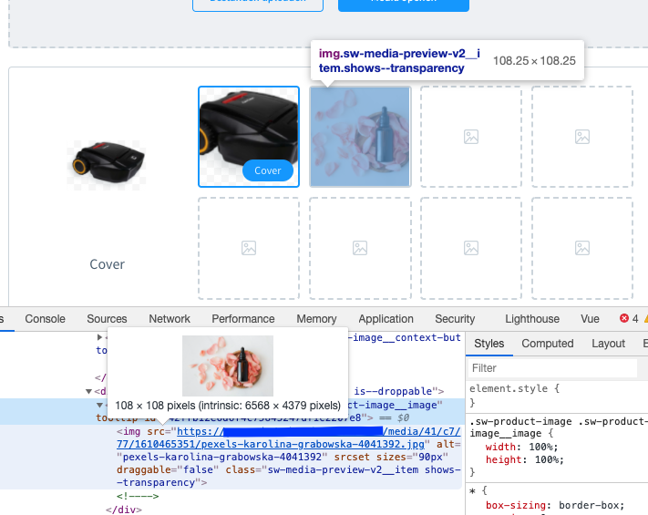NEXT-10845 Thumbnails in administration · Issue #1263 · shopware/shopware · GitHub