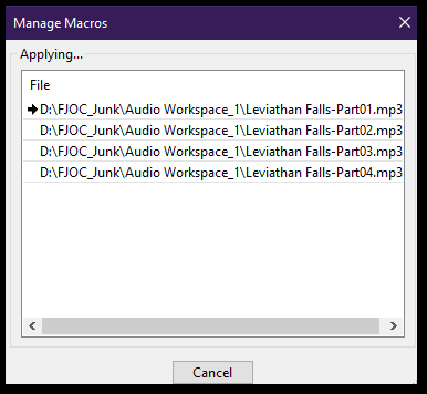 Audacity crashes when using Macro Wizard · Issue #4444 · audacity/audacity · GitHub