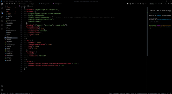 causes flashes when forwarded Context changes · Issue #17 · pmndrs ...