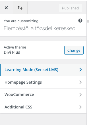 Disappearing menu items from Theme Customizer · Issue #4807 · Automattic/sensei · GitHub