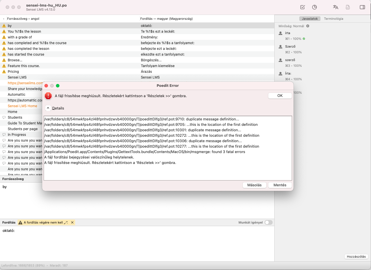 Something wrong with sensei-lms.pot file (4.13.0 or 4.12.0?!?) · Issue #6765 · Automattic/sensei ...