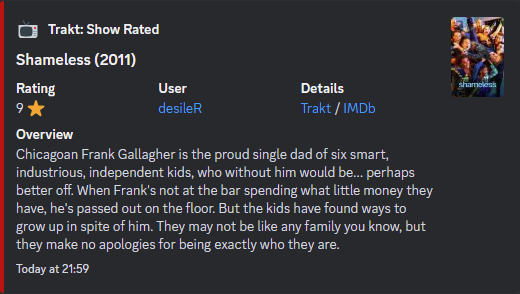GitHub - zeroquinc/trakt_ratings: Embedded Discord Trakt Ratings