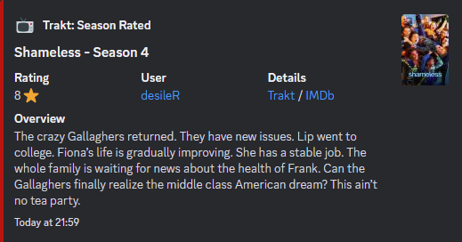 GitHub - zeroquinc/trakt_ratings: Embedded Discord Trakt Ratings