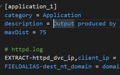 Syntax highlighting for EXTRACT- breaks when the class includes a comma · Issue #42 · splunk ...