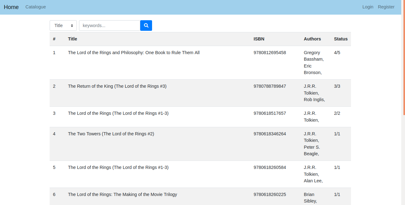 GitHub - lafith/library-management-system: A web application for ...