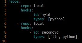 Square bracket in yaml files · Issue #143 · luochen1990/rainbow · GitHub