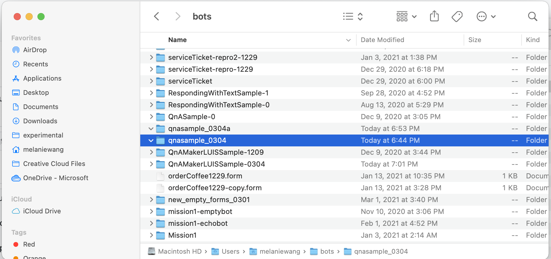 New creation experience: 'generator-qna-bot' fails and leaves empty bot folder behind · Issue ...