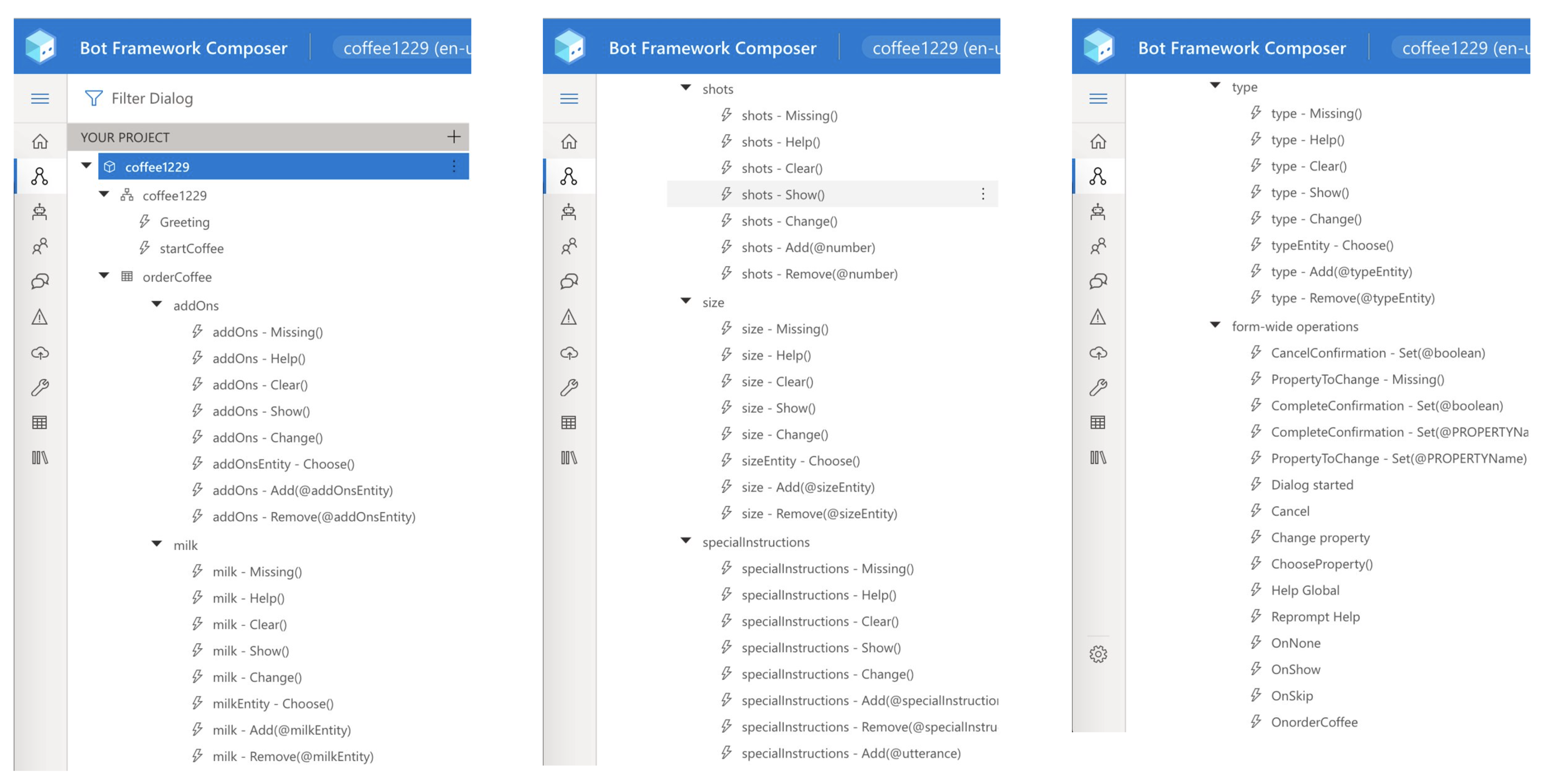 Design section project tree is missing the dialog grouping by property · Issue #6328 · microsoft ...