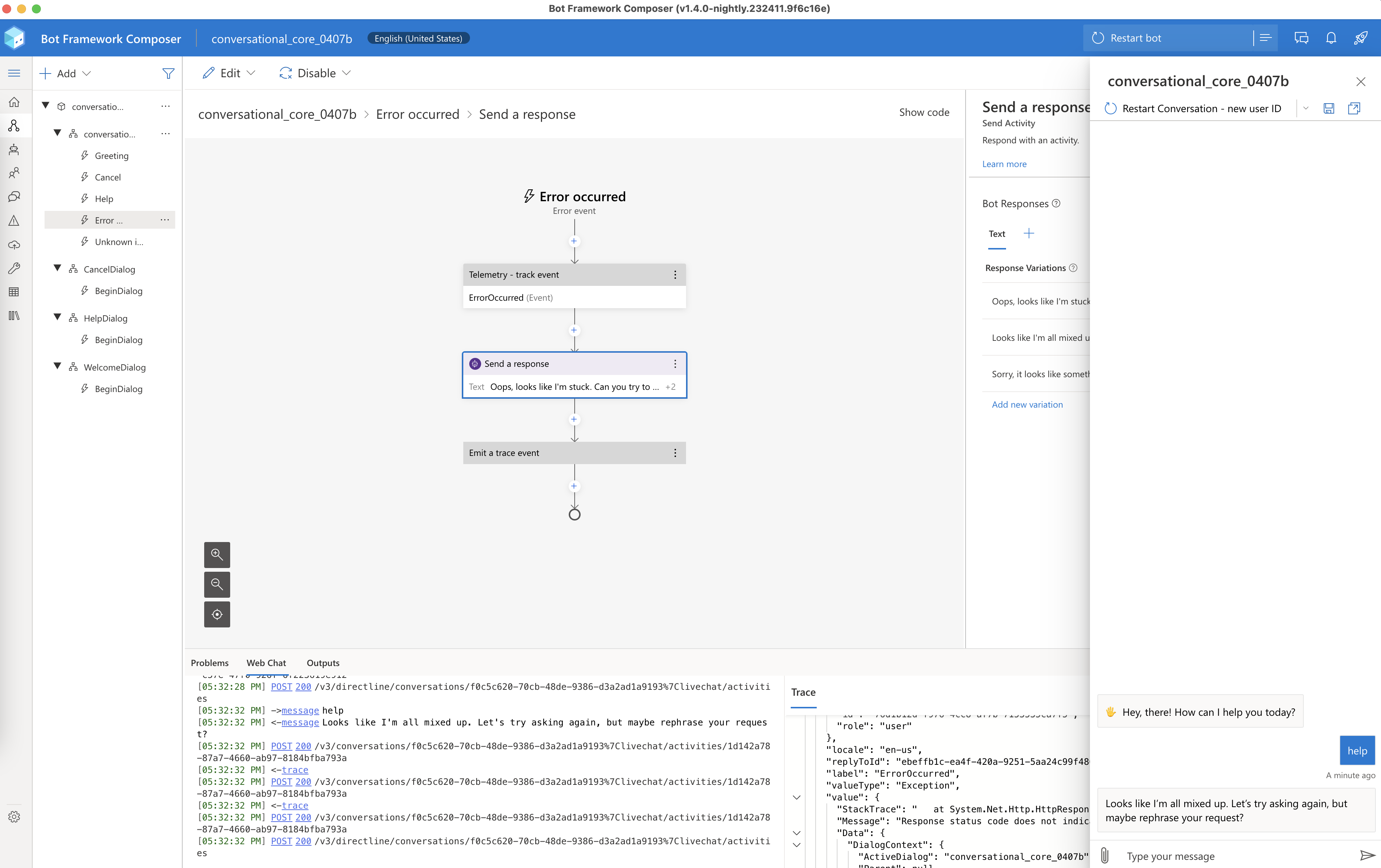 Conversational core bot not connecting to LUIS? · Issue #6757 · microsoft/BotFramework-Composer ...