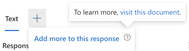 Bot response modality UI, detailed feedback · Issue #7085 · microsoft/BotFramework-Composer · GitHub