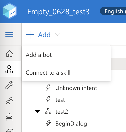 Composer nav + button discoverability · Issue #5680 · microsoft/BotFramework-Composer · GitHub