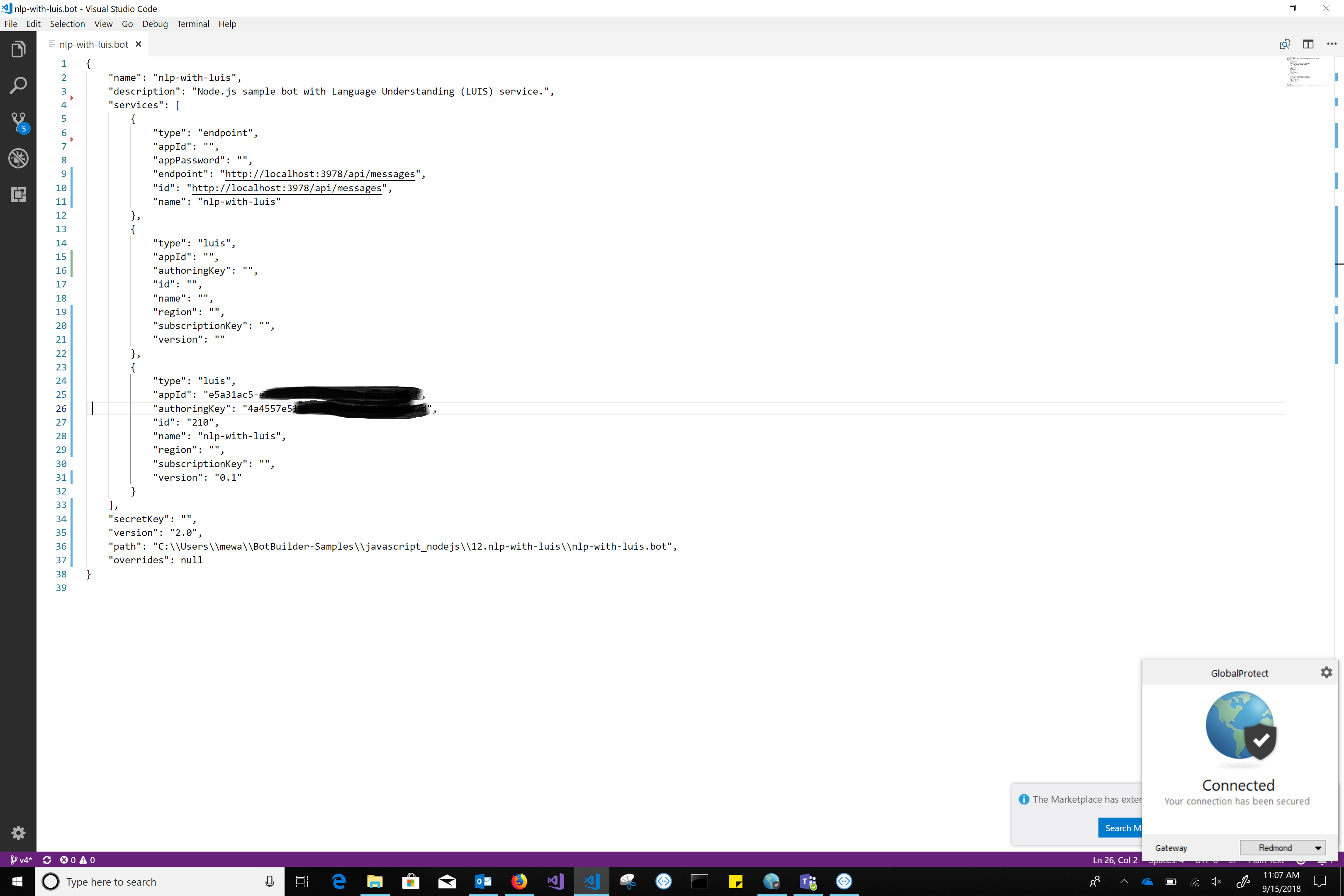 Version 4.0.15-alpha not submit LUIS application · Issue #738 · microsoft/BotFramework-Emulator ...