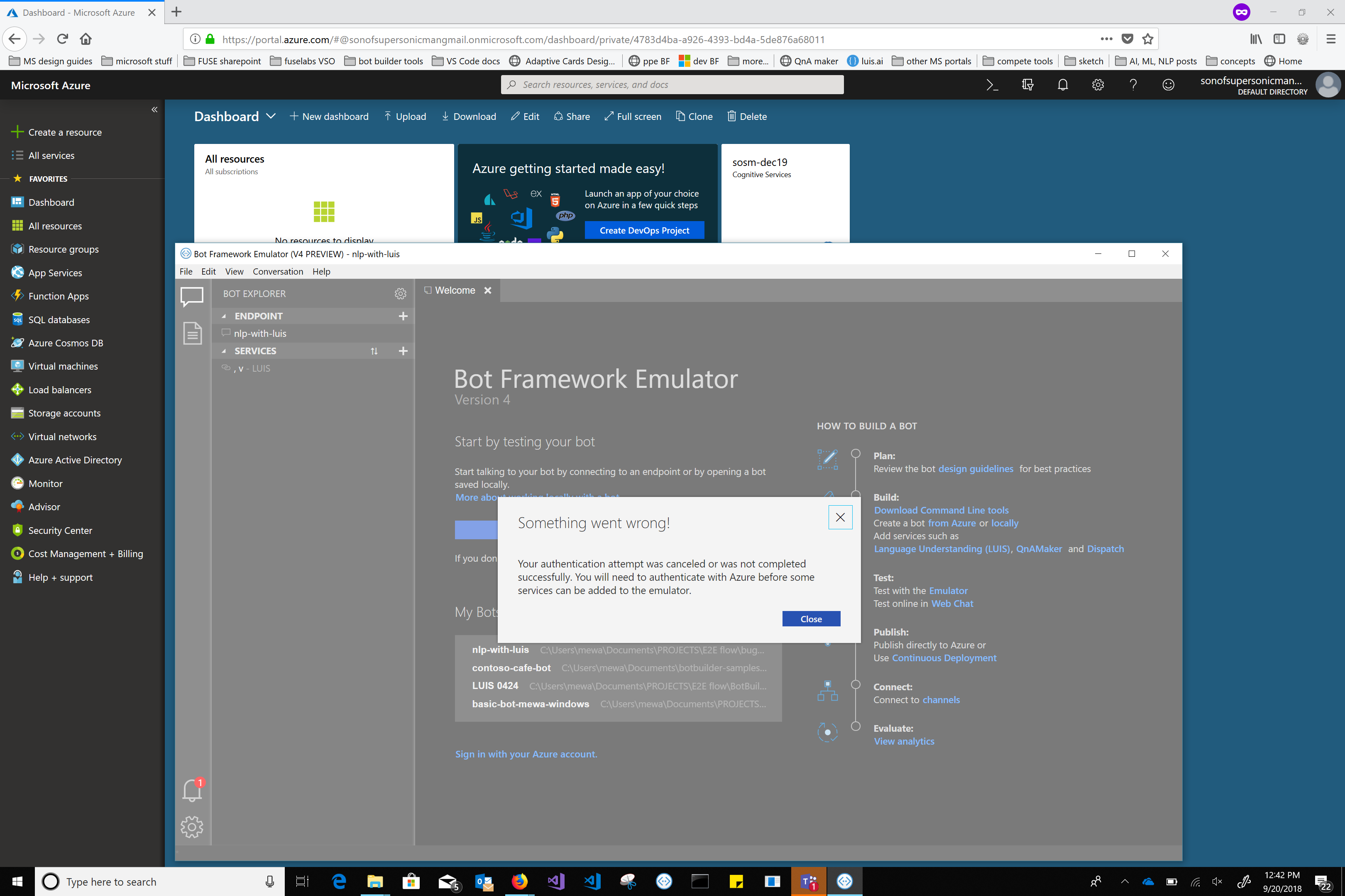 Emulator Sign In With Azure Sign In Flow Does Not Appear With File Sign In · Issue 911
