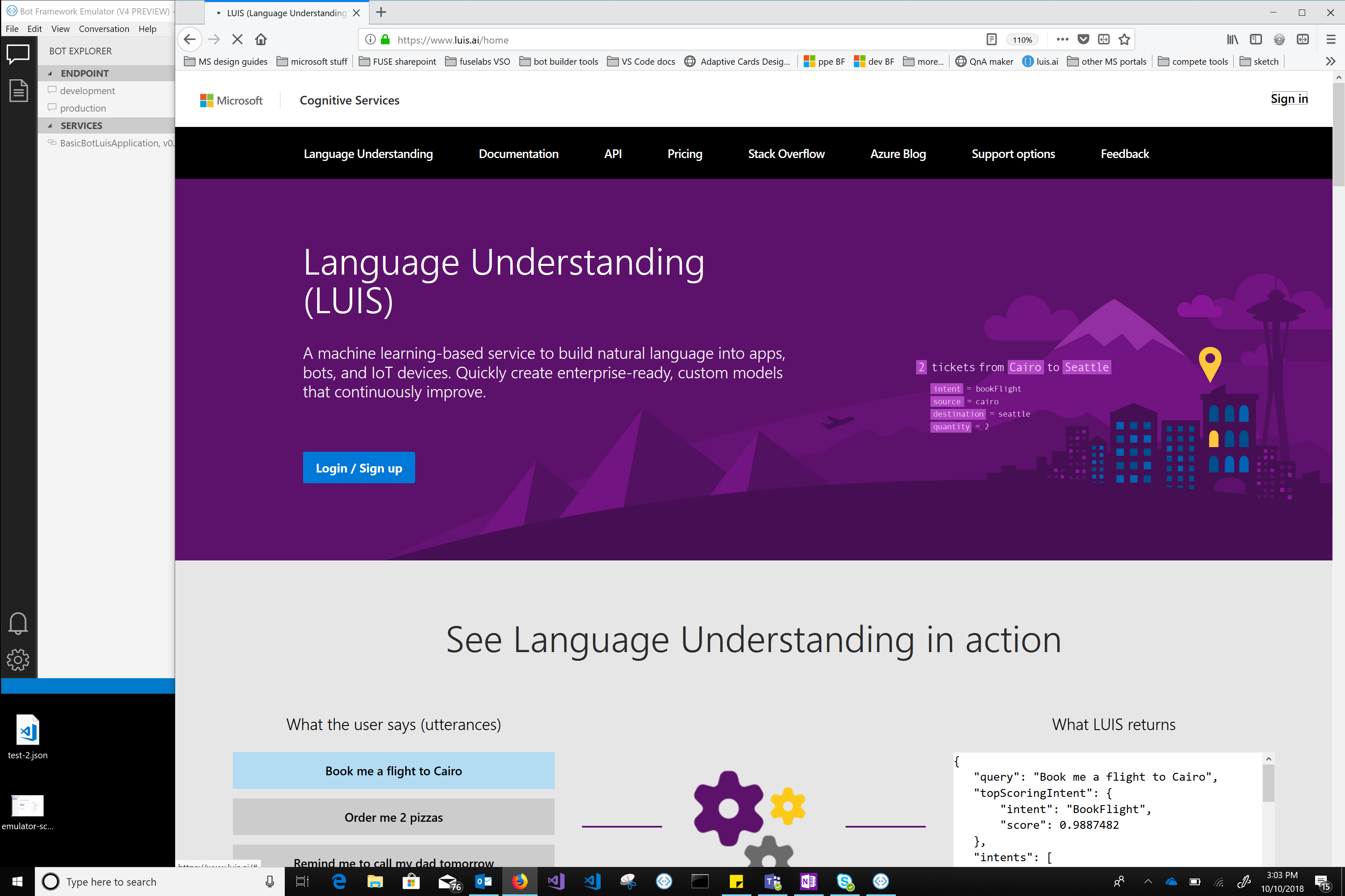 Emulator: deep link to LUIS app after sign-in is inconsistent · Issue #973 · microsoft ...