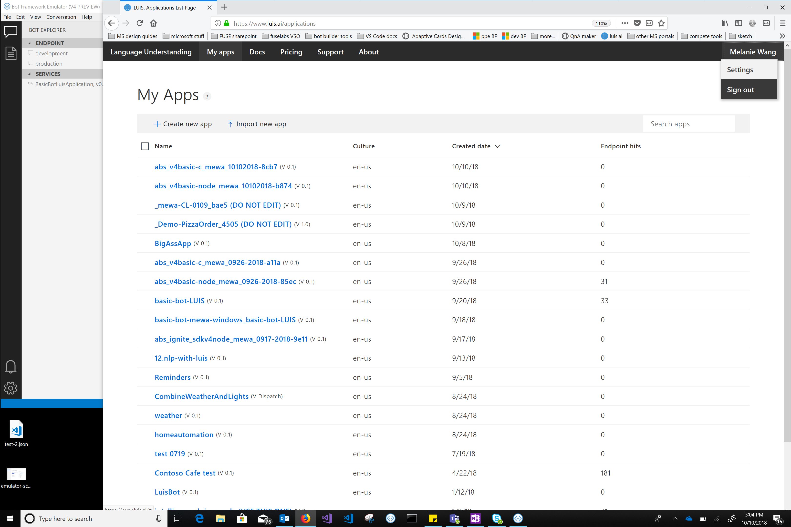 Emulator: deep link to LUIS app after sign-in is inconsistent · Issue #973 · microsoft ...