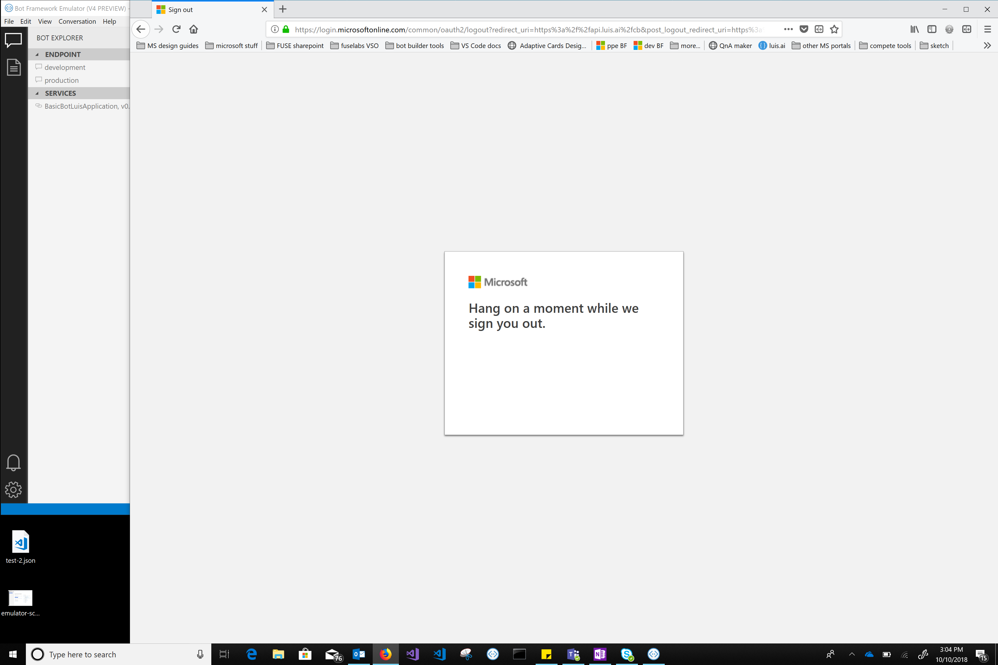 Emulator Deep Link To Luis App After Sign In Is Inconsistent · Issue 973 · Microsoft