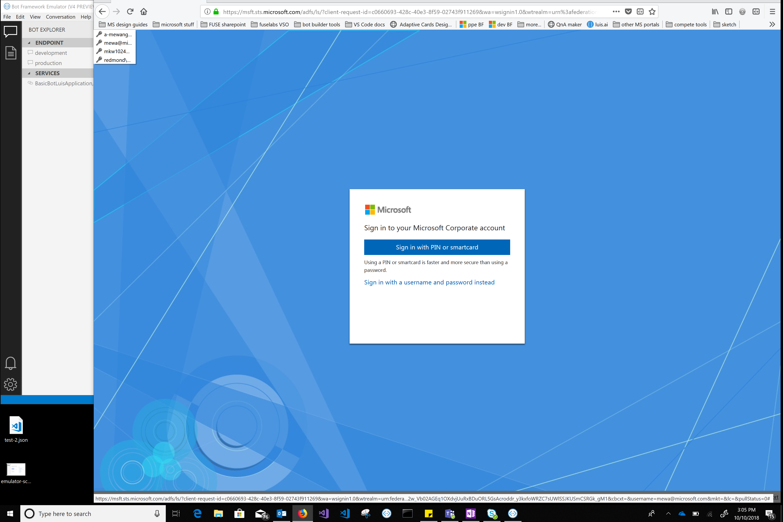 Emulator: deep link to LUIS app after sign-in is inconsistent · Issue #973 · microsoft ...
