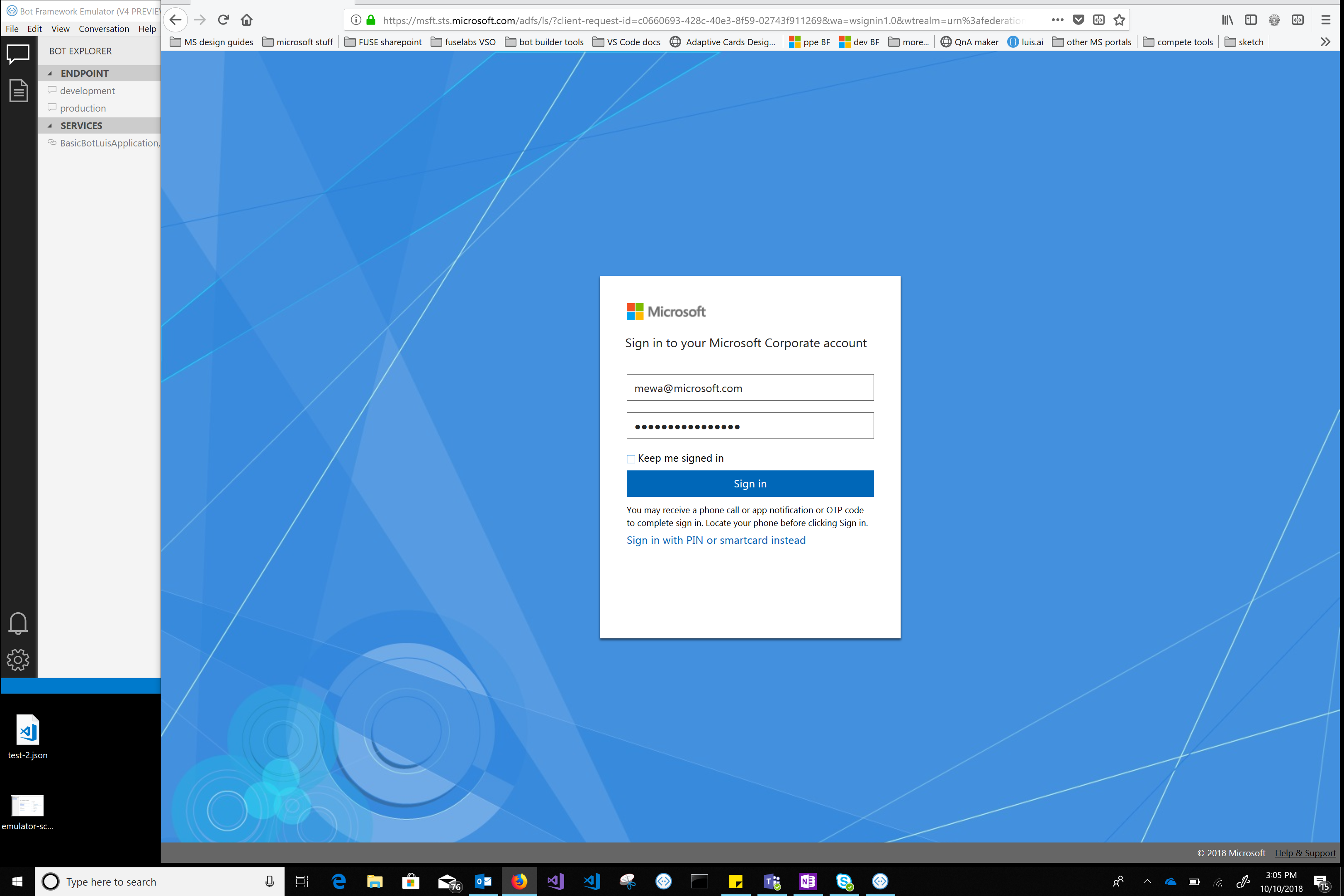 Emulator: deep link to LUIS app after sign-in is inconsistent · Issue #973 · microsoft ...