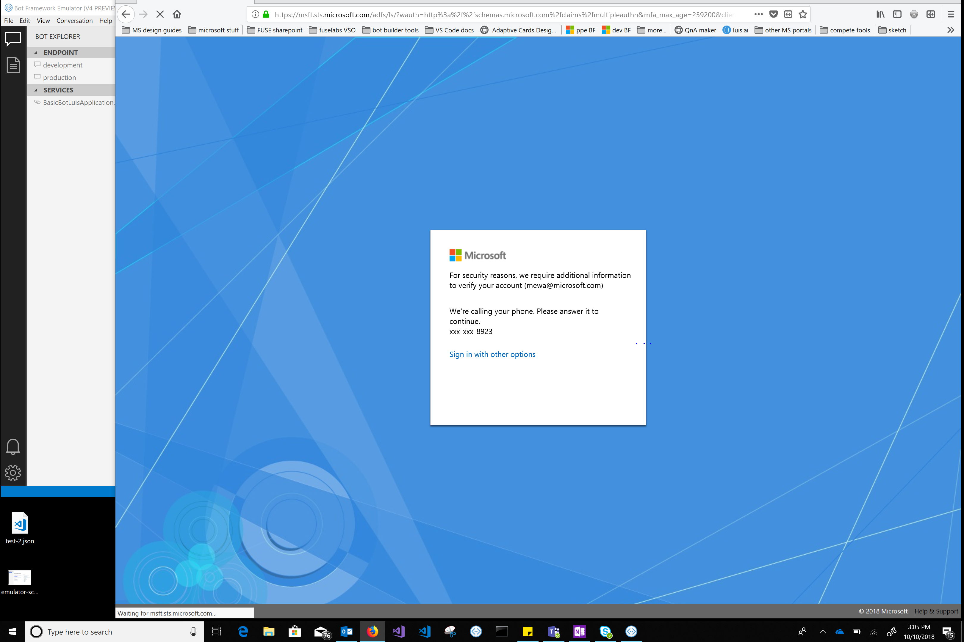 Emulator Deep Link To Luis App After Sign In Is Inconsistent · Issue 973 · Microsoft