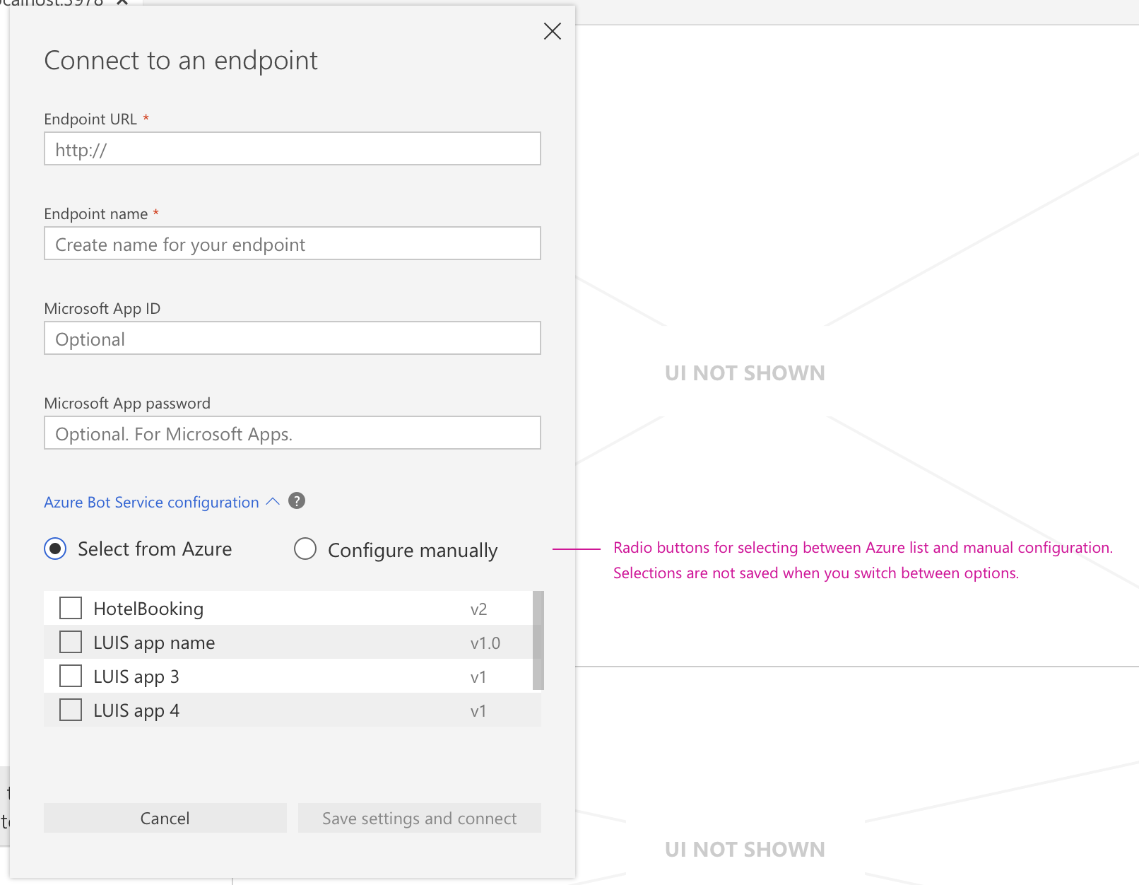 Create and manage ABS endpoints via Login UI (vs modal) · Issue #594 · microsoft/BotFramework ...