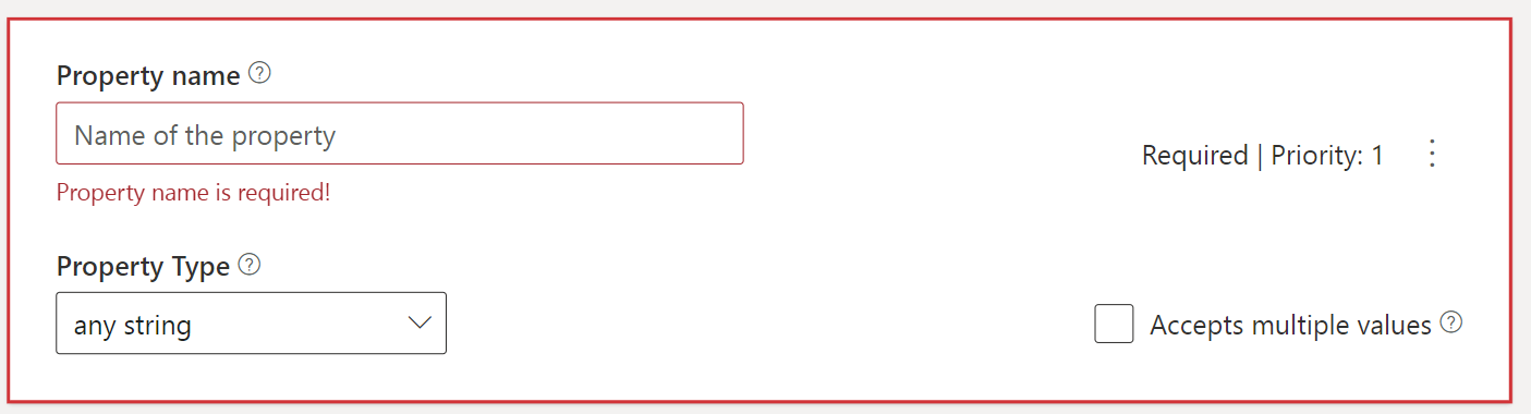 Form dialogs, schema creation: empty and default states could be ...