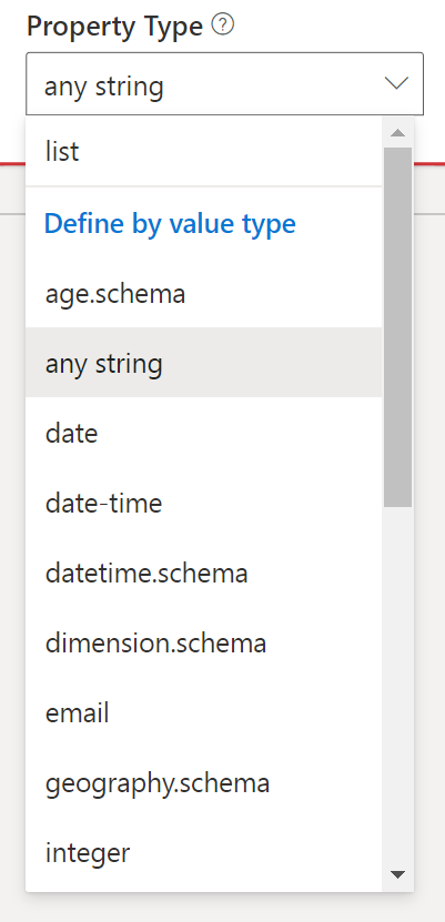 Form dialogs, schema creation: empty and default states could be ...