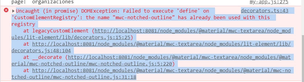 Problem Rendering Mwc Textarea · Issue 443 · Material Componentsmaterial Web · Github