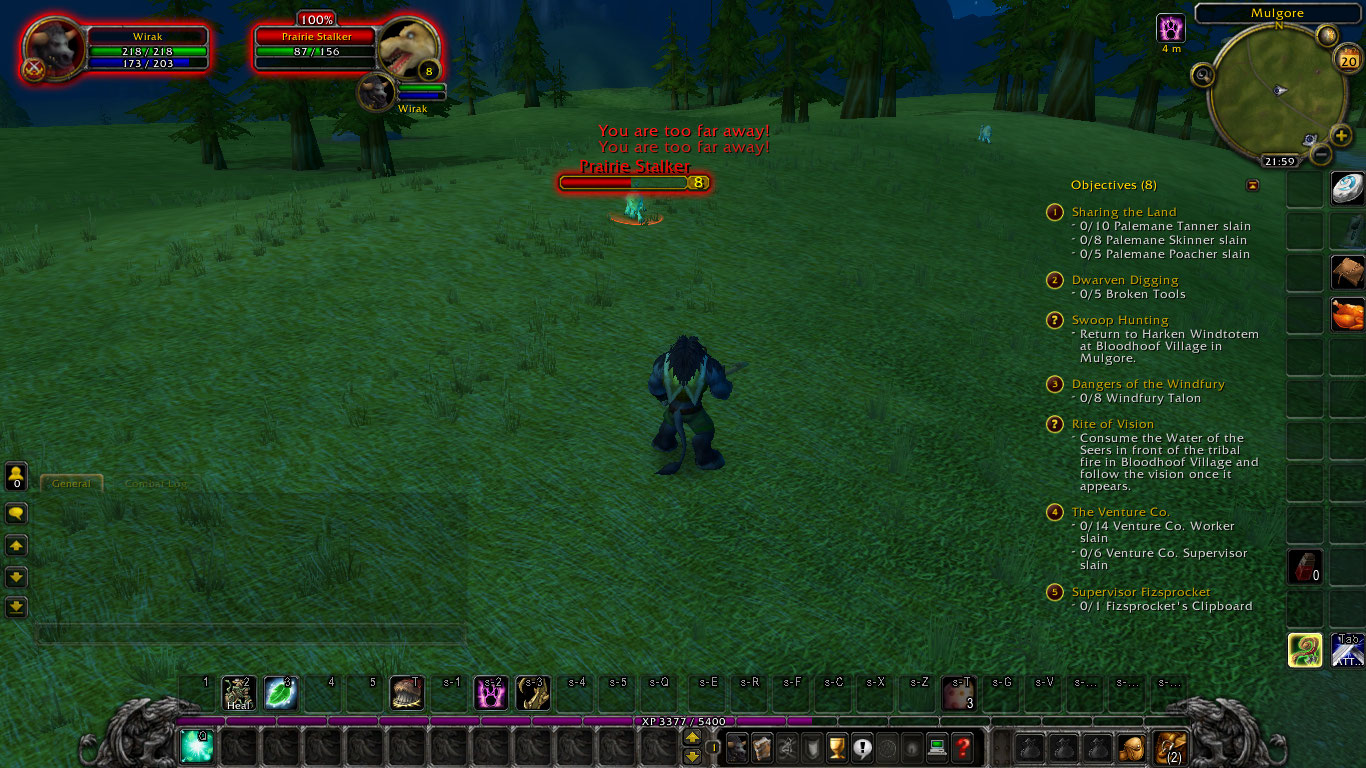 Druid can perma root mobs in Mulgore · Issue #255 · chromiecraft ...