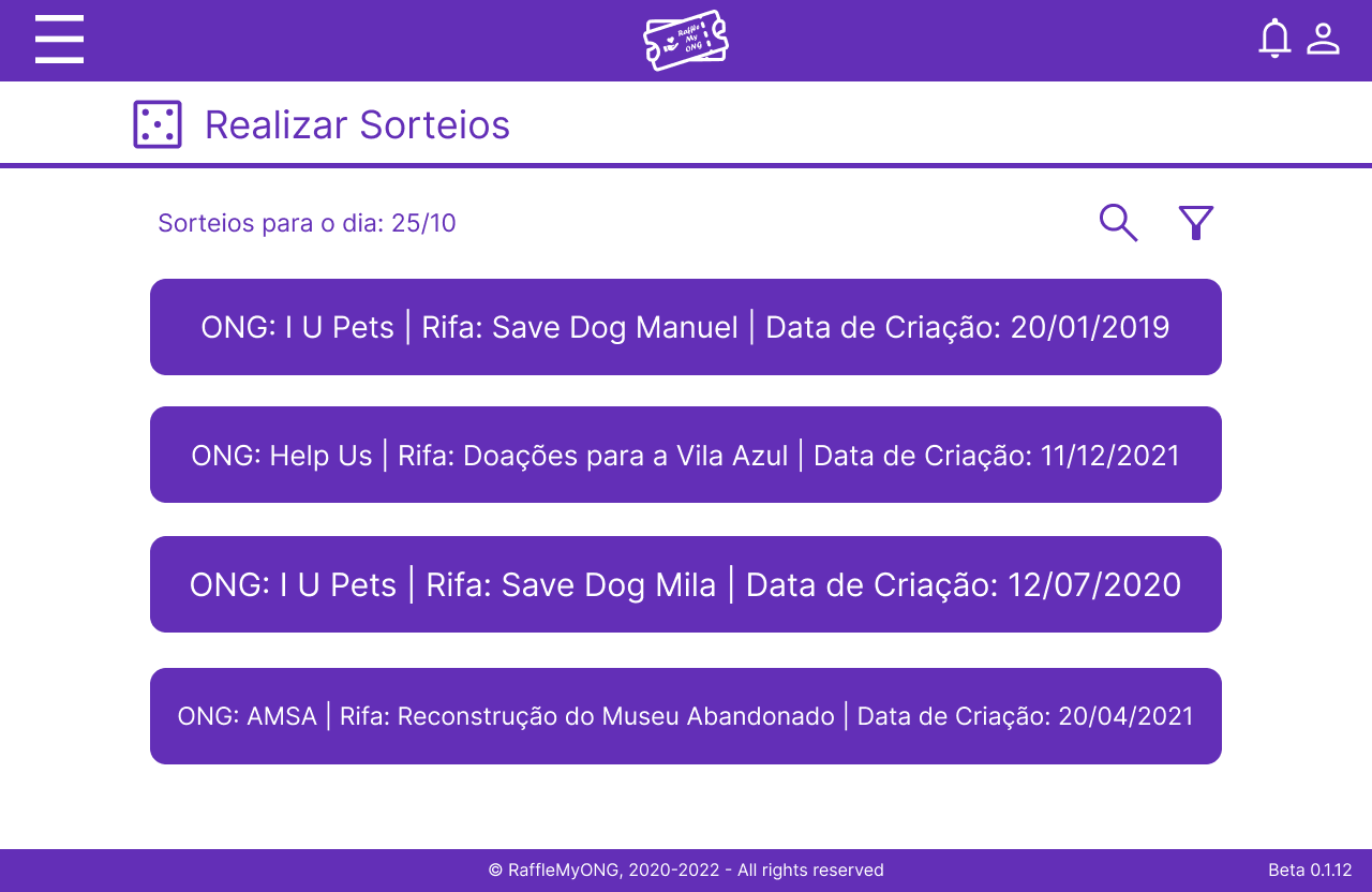 Protótipos Realizar Sorteio - MrPicoli1/Proj_RaffleMyONG GitHub Wiki