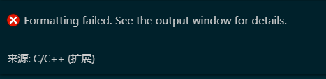 Formatting failed! · Issue #3007 · microsoft/vscode-cpptools · GitHub