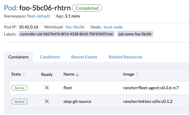 Error in deployment after creating git repo · Issue #437 · rancher/fleet · GitHub