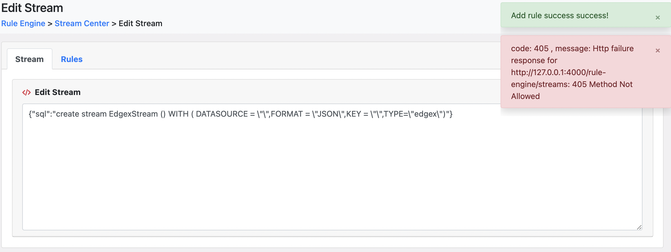 edit stream occurs error · Issue #408 · edgexfoundry/edgex-ui-go · GitHub