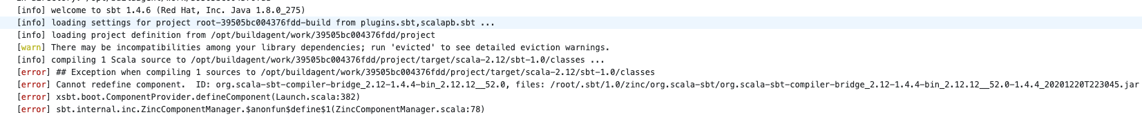 Concurrency Issue While Compiling Compiler Bridge On A Fresh Machine · Issue 5785 · Sbtsbt