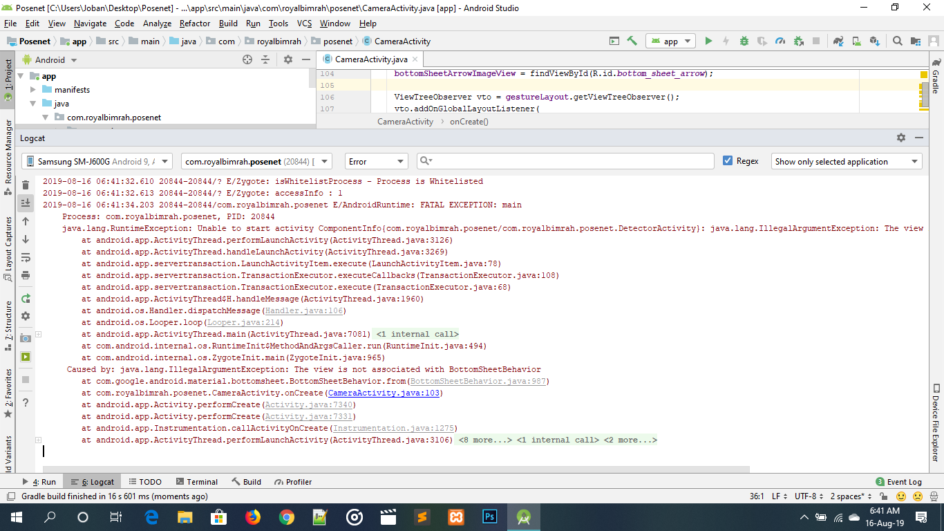 Error In Example Of Tensorflow Lite · Issue 31693 · Tensorflowtensorflow · Github