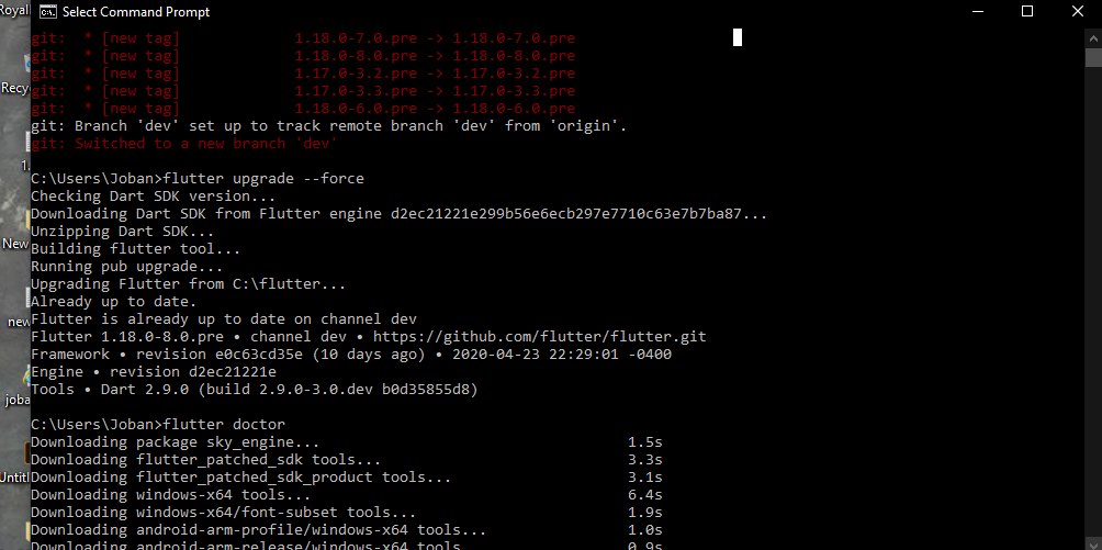 Error while installing and running command prompt · Issue #56184 ...