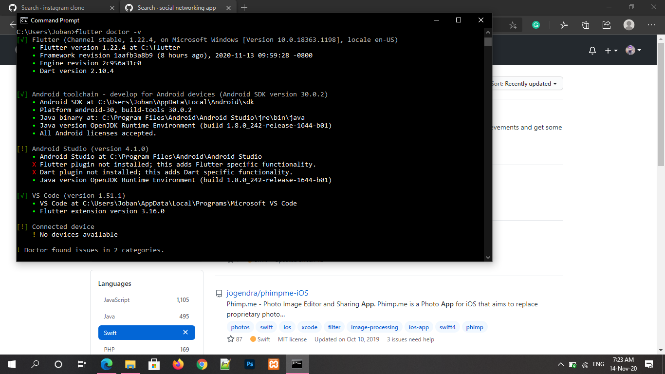 Error While Installing · Issue 5041 · Flutterflutter Intellij · Github