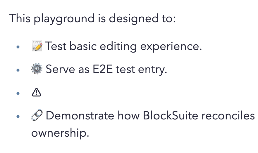 ⚠️ The warning sign emoji is not showing up correctly, it maybe a font ...