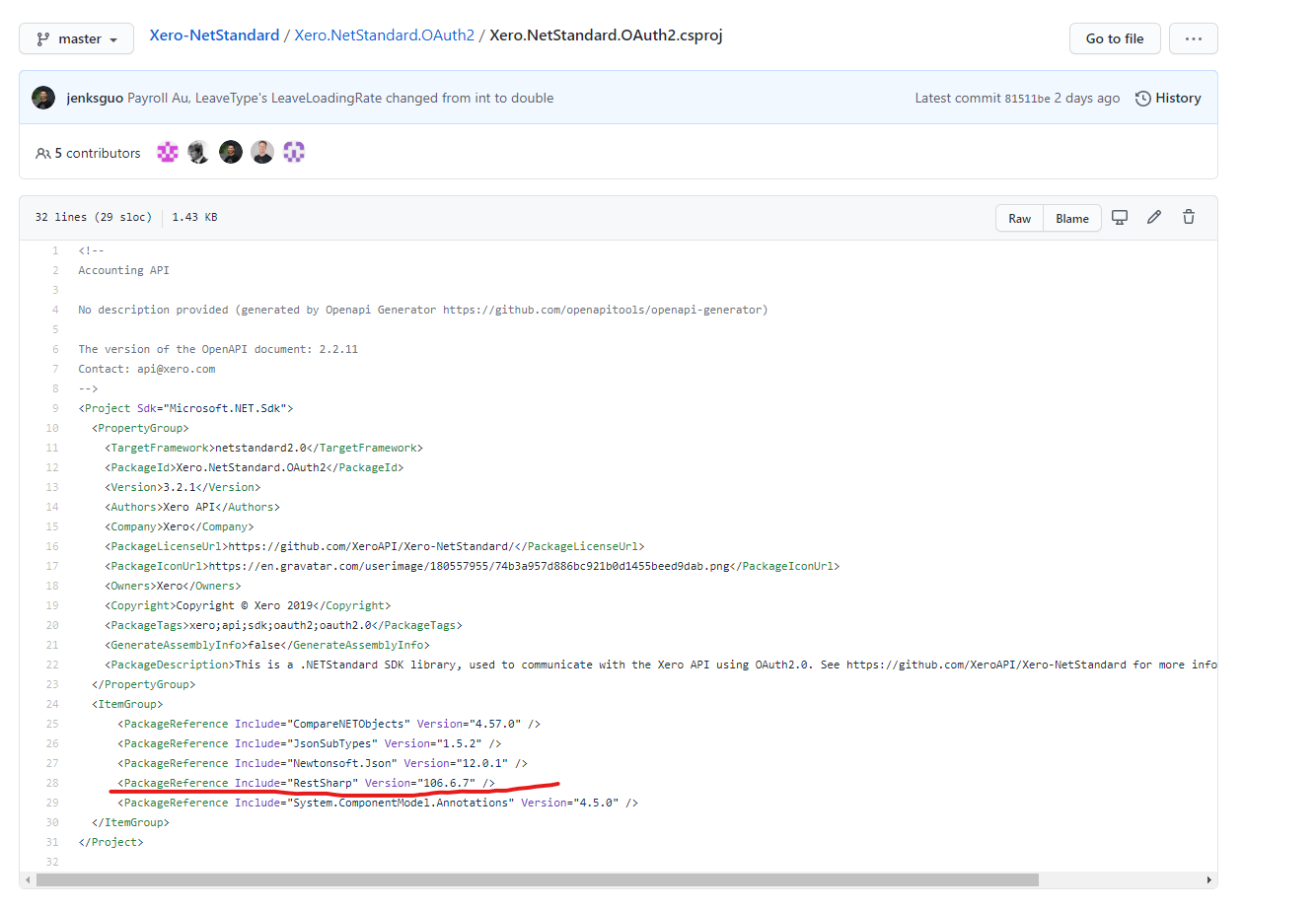 Update IdentityModel to 4.0.0 · Issue #126 · XeroAPI/Xero-NetStandard · GitHub