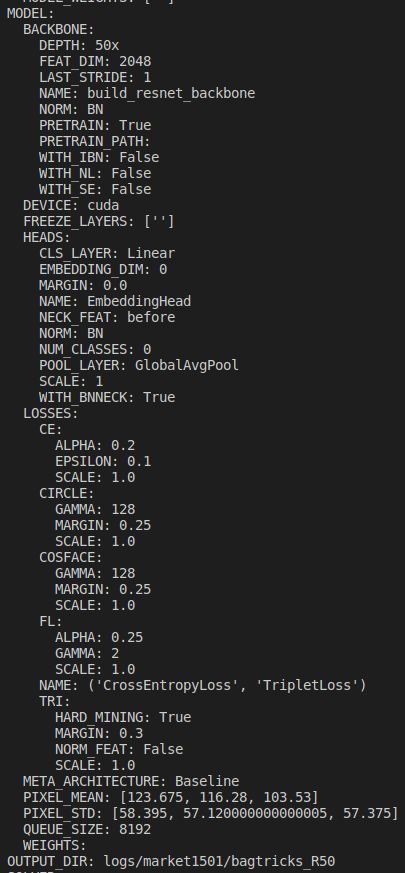 unable to reproduce the baseline results with 4 gpus · Issue #483 · JDAI-CV/fast-reid · GitHub