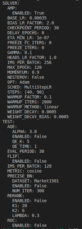 unable to reproduce the baseline results with 4 gpus · Issue #483 · JDAI-CV/fast-reid · GitHub