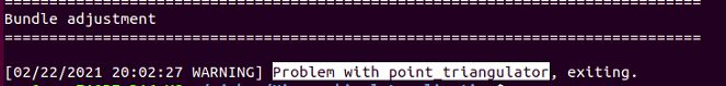 Problem With Point Triangulator · Issue 53 · Cvg Hierarchical Localization · Github