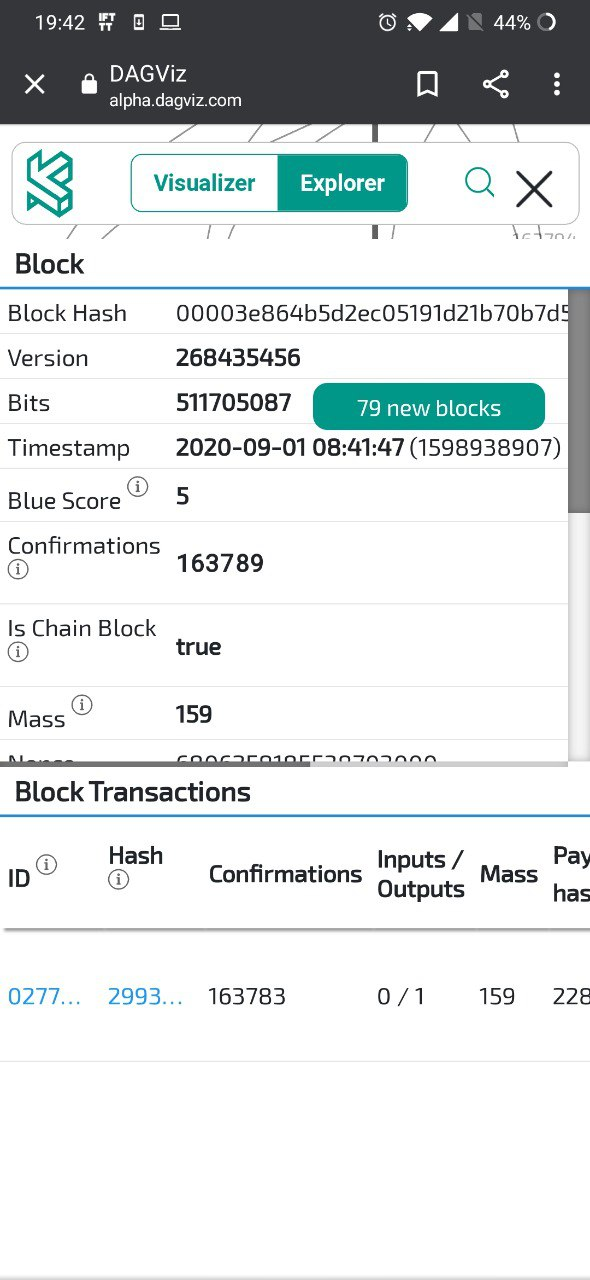 Mobile Explorer interface fixes · Issue #57 · aspectron/dagviz · GitHub