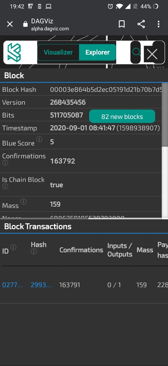 Mobile Explorer interface fixes · Issue #57 · aspectron/dagviz · GitHub