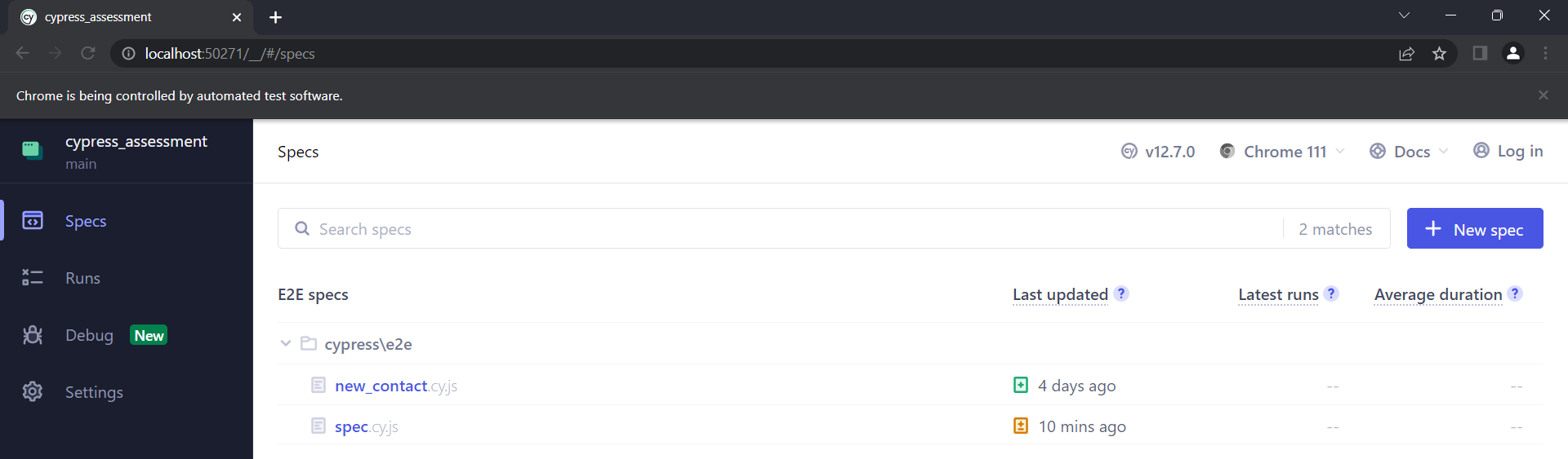 GitHub - ursula716/cypress_assessment