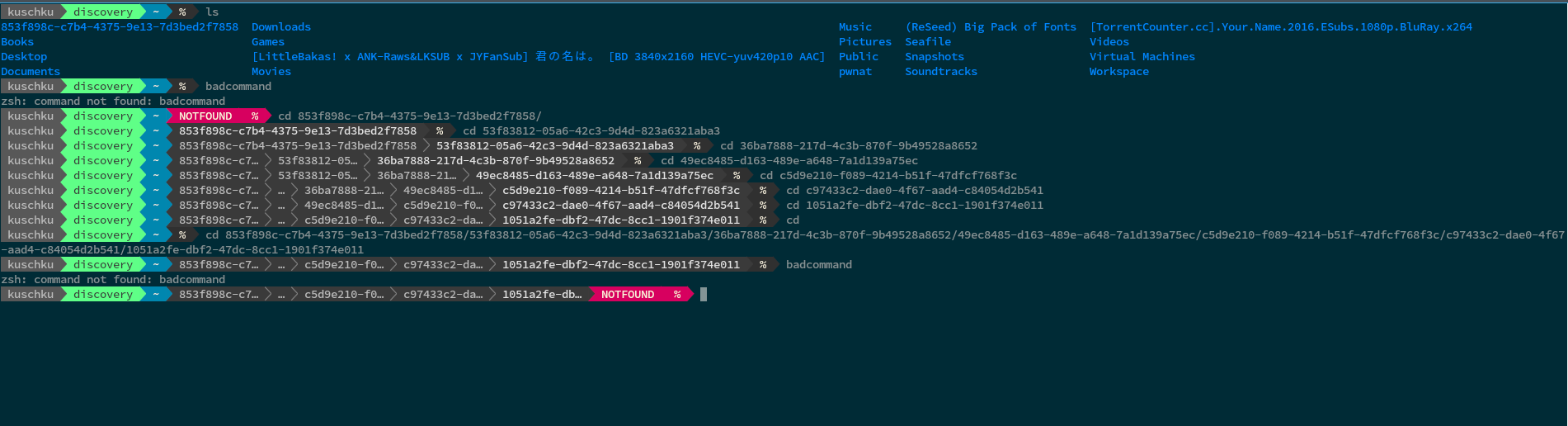 Collapse function partially functional · Issue #45 · justjanne/powerline-go · GitHub