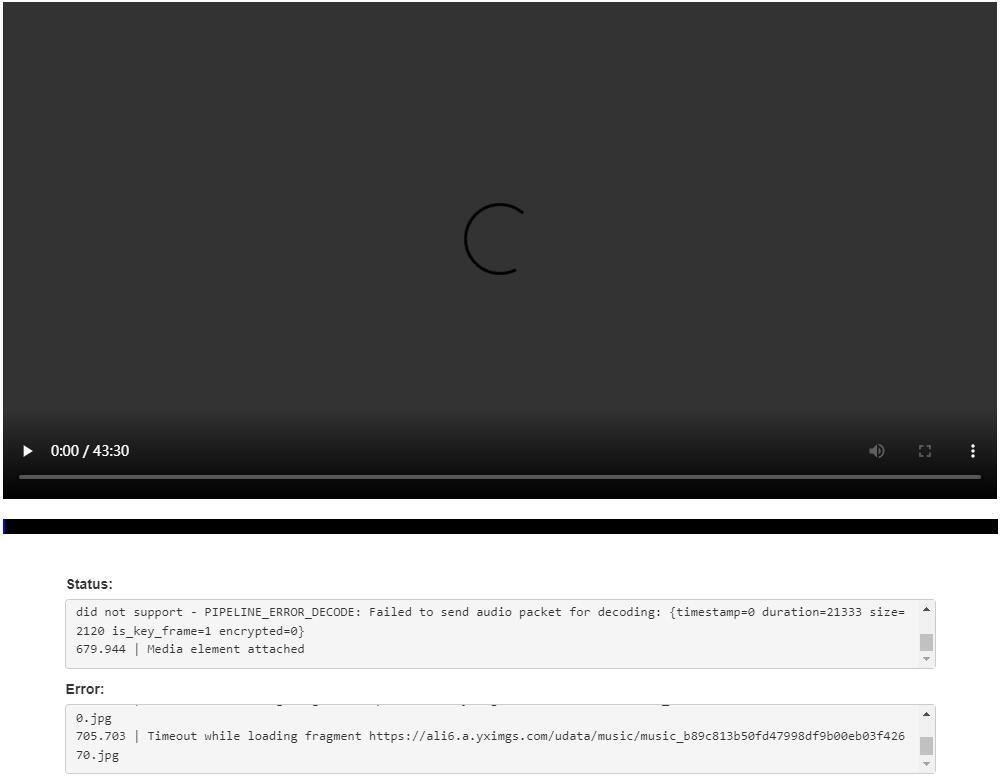 Some m3u8 videos can‘t be played · Issue #4922 · video-dev/hls.js · GitHub