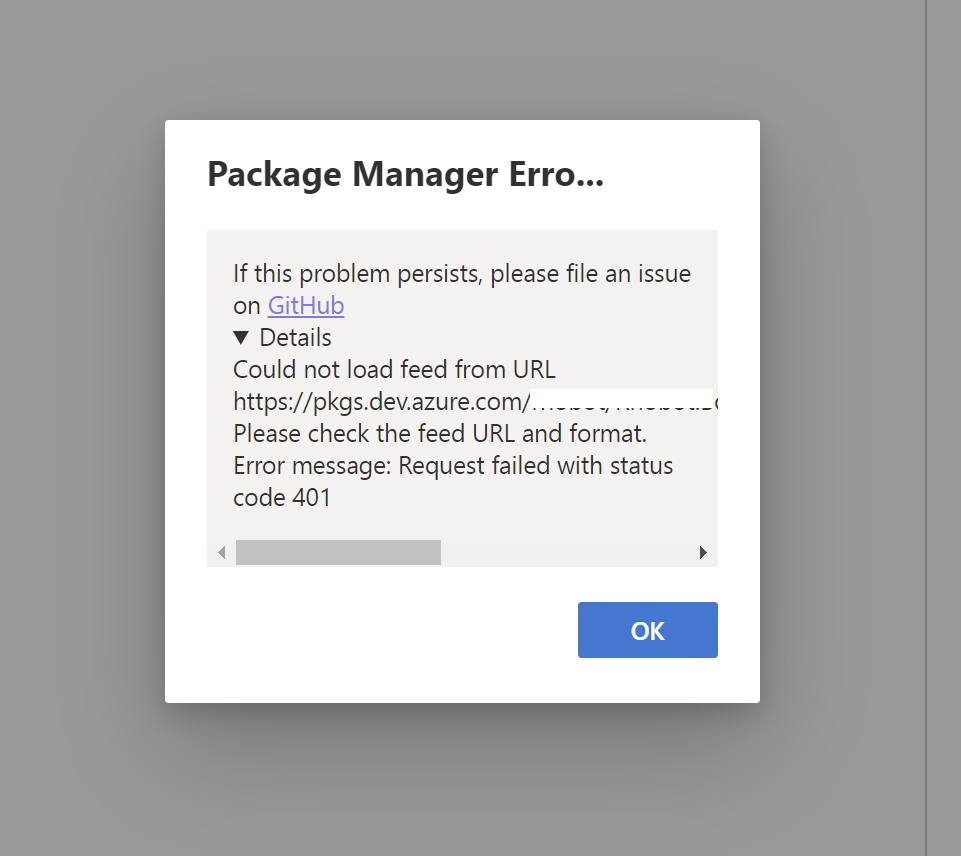 Composer cannot authenticate with Azure DevOps private feeds while Nuget and dotnet are working ...