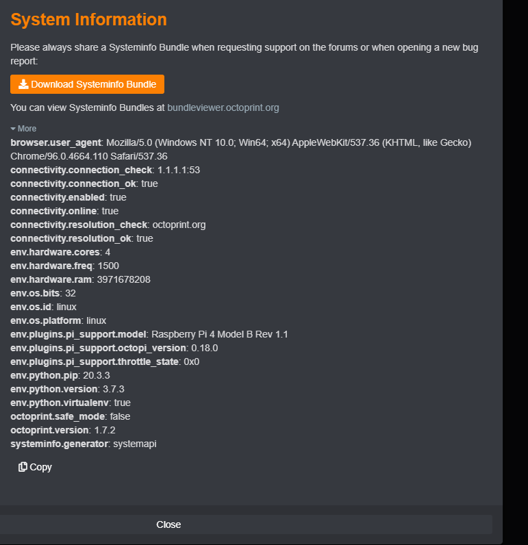 [Request] Uptime Octoprint · Issue #4355 · OctoPrint/OctoPrint · GitHub