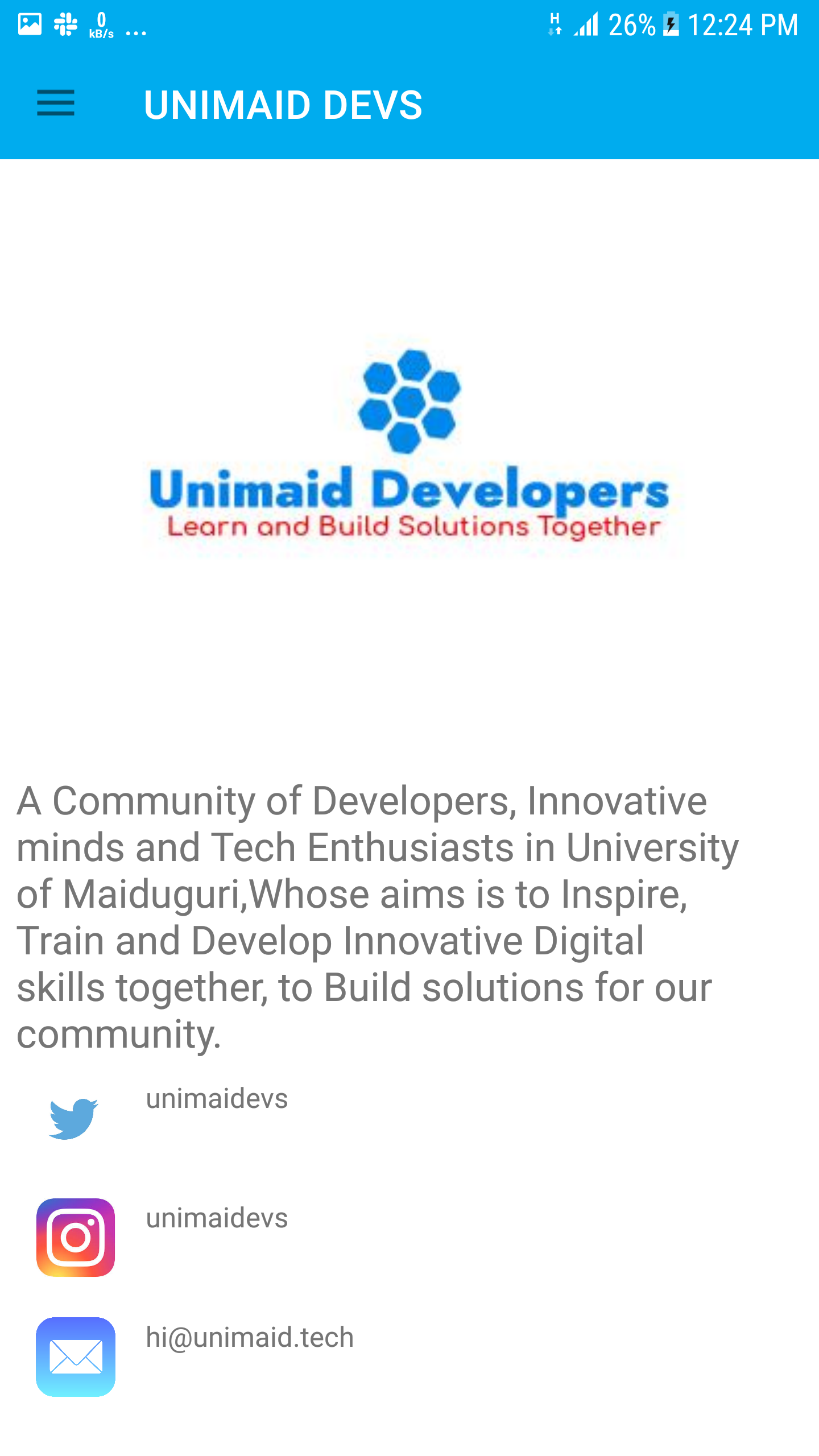 GitHub - mikailyusuf/UNIMAID_DEVS: An android app to help developers ...